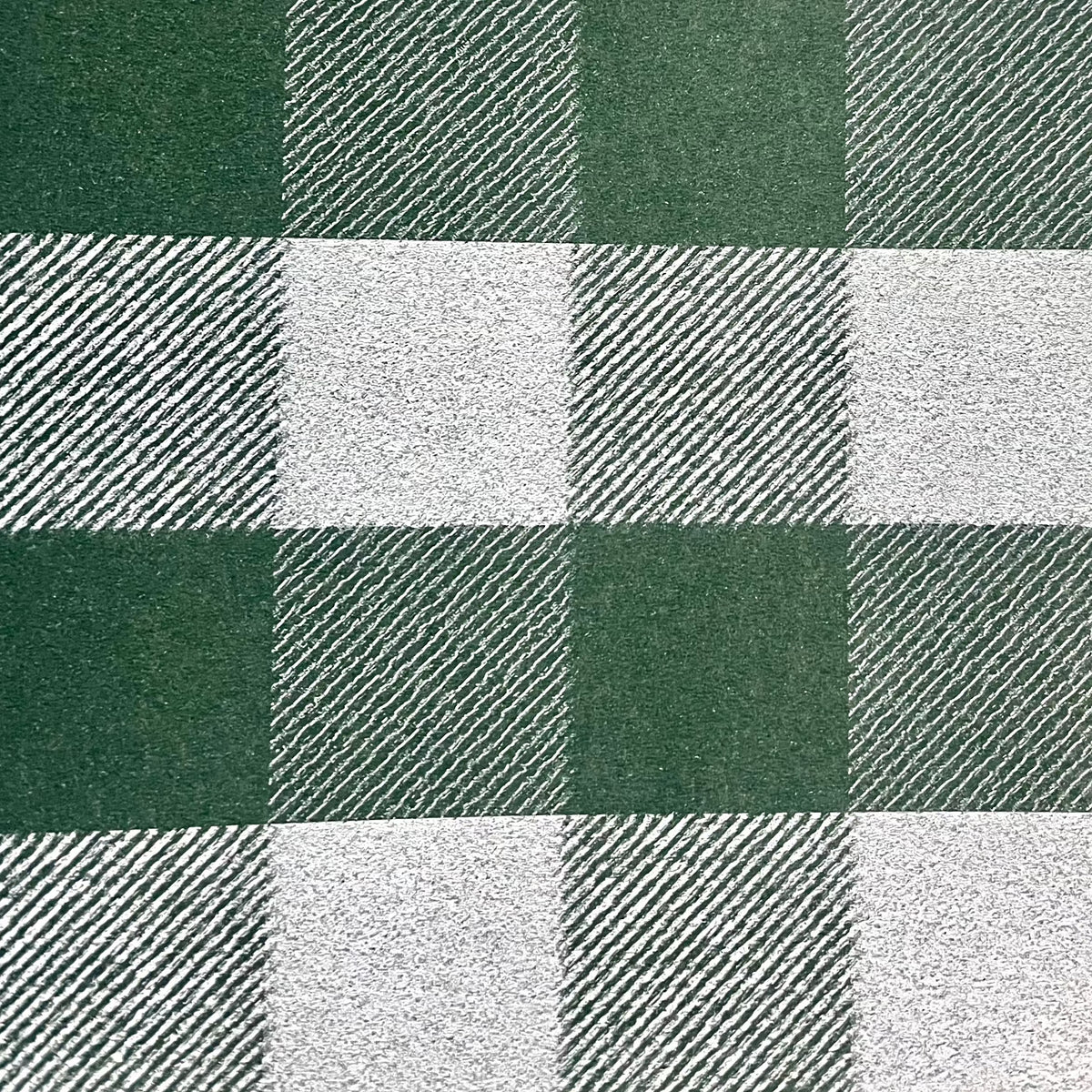 Buffalo Plaid Green and White on Kraft – All Wrapped Up
